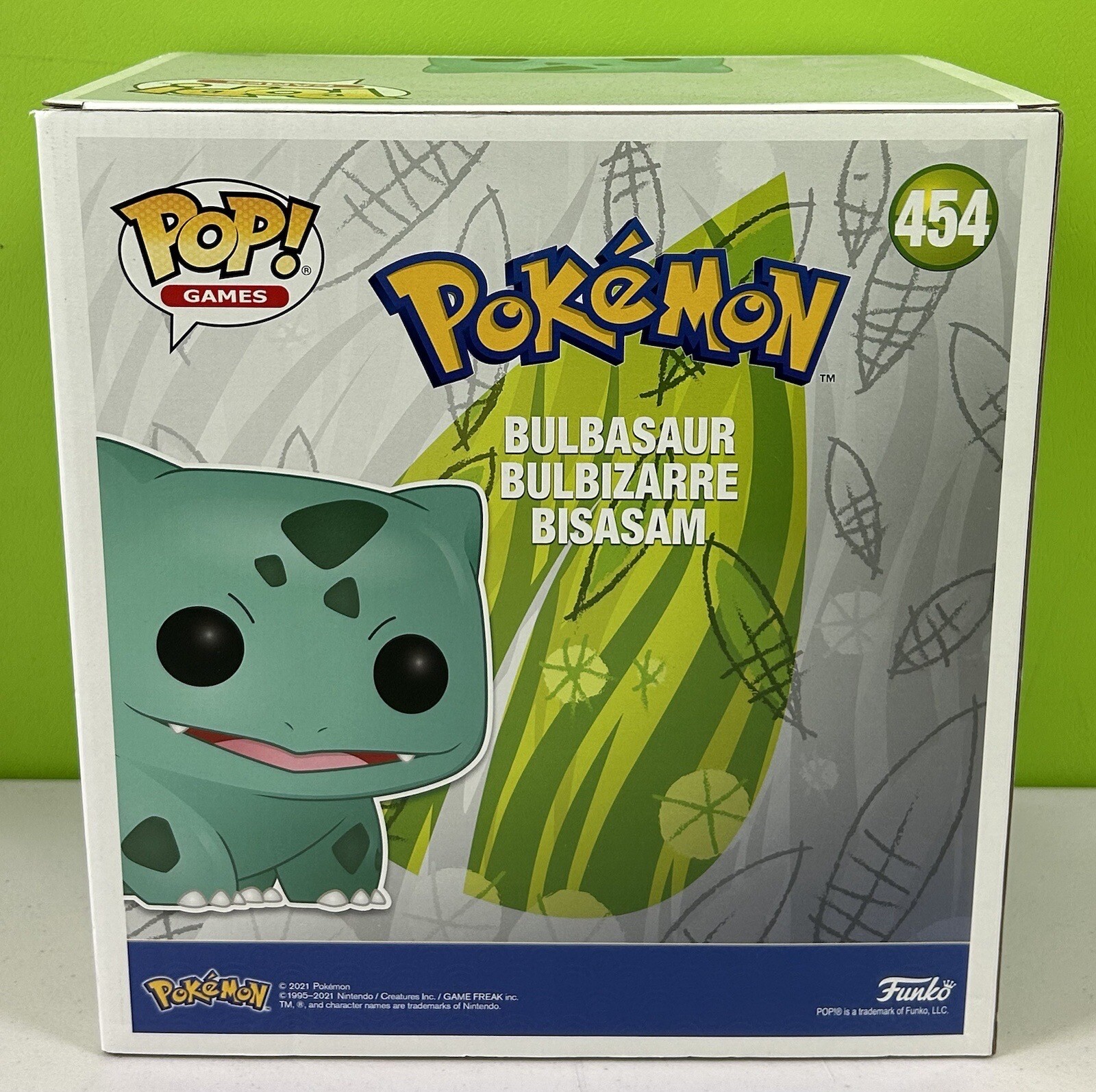 ⭐️ SILVER BULBASAUR 454 Pokémon ⭐️ Funko Pop 10inch Jumbo Figure ⭐️ ...