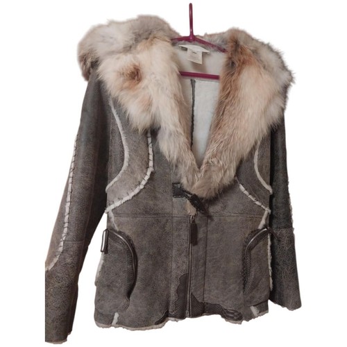 natural shearling coat sz S excellent condition | eBay