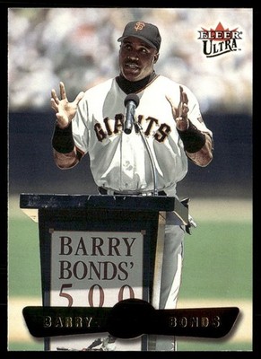2002 Ultra Barry Bonds Auto San Francisco Giants #25 | eBay