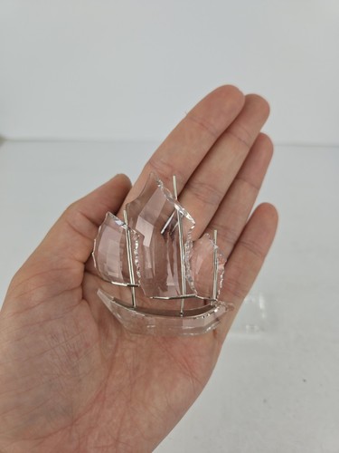SWAROVSKI Sailing Junk Boat Crystal Figurine | eBay