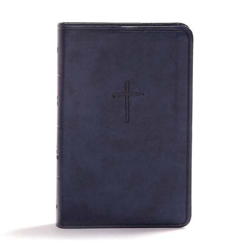 CSB Compact Bible, Value Edition, Navy Leathertouch by Csb Bibles by ...