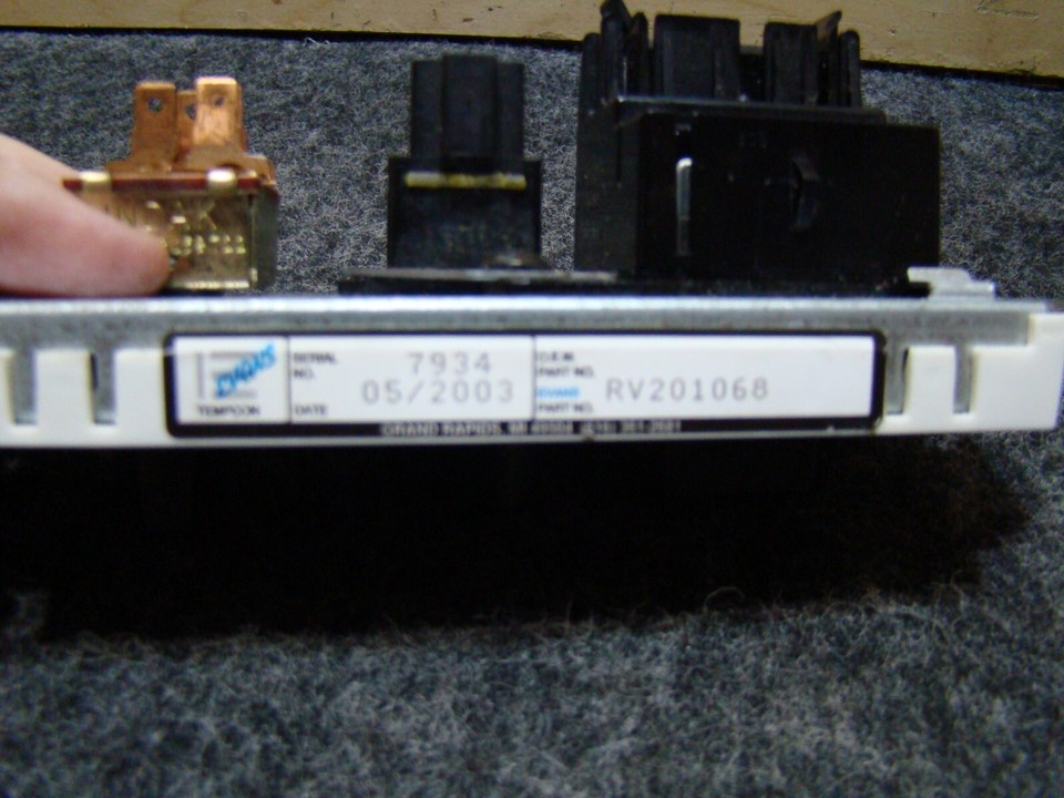 USED RV/MOTORHOME EVANS TEMPCON AC SWITCH CONTROL PANEL | eBay