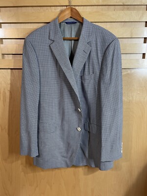 Samuelsohn Performance Men’s 2 Buttons Single Breasted Wool Blazer ...