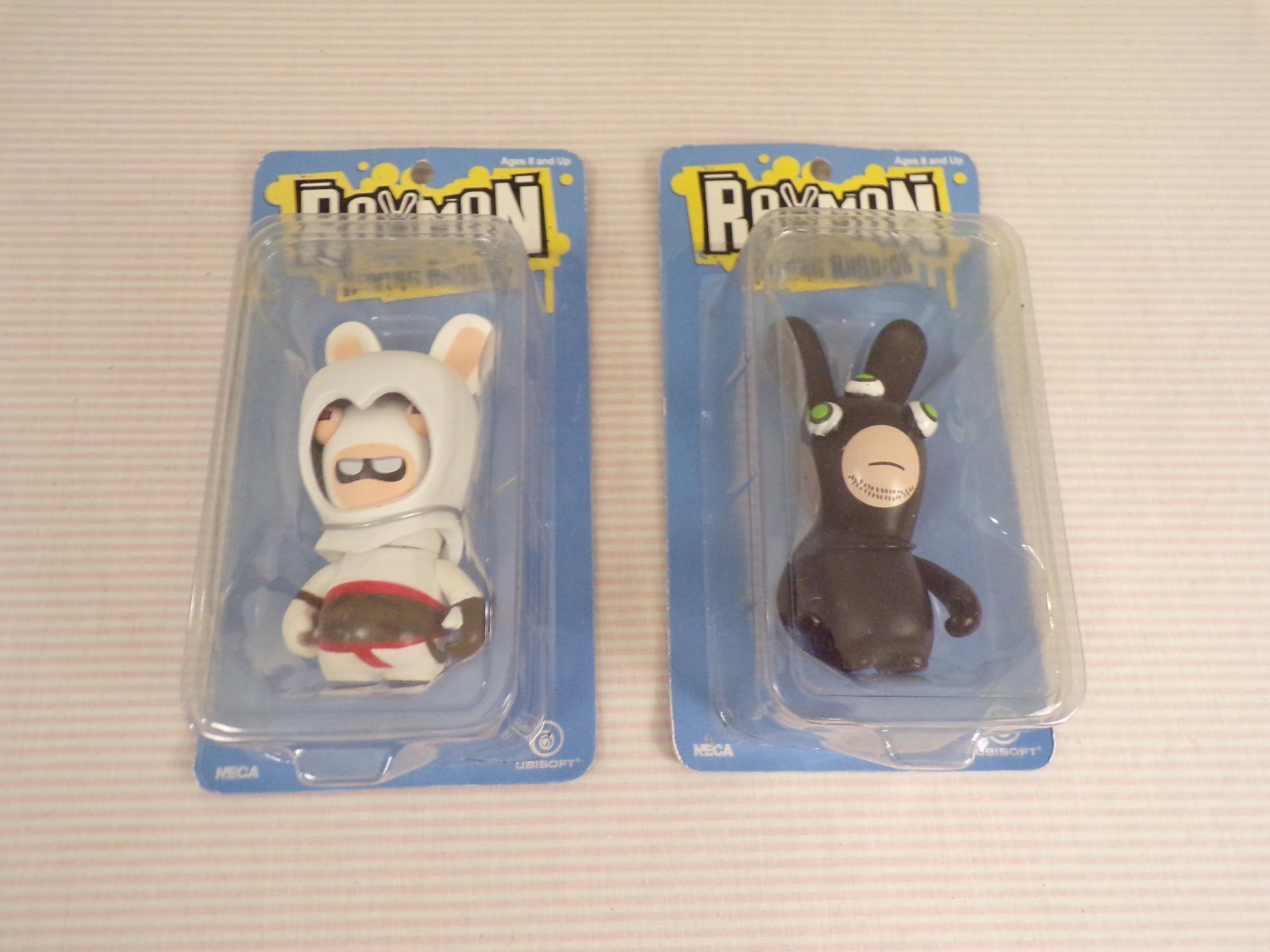 Raving Rabbids Assassins Creed and Splinter Cell Figures Rare Neca ...