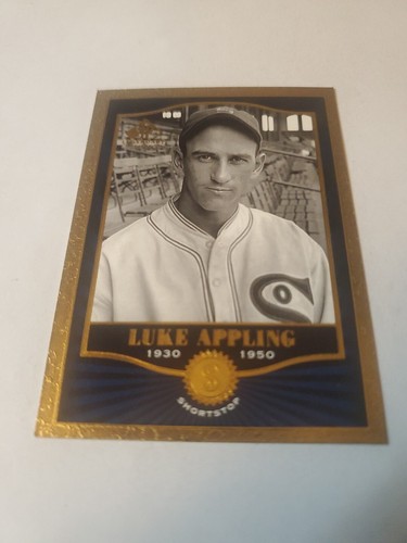 2001 SP Legendary Cuts Luke Appling #74 HOF | eBay