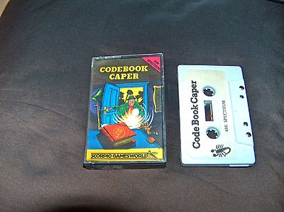 CODEBOOK CAPER SPECTRUM 48K RARE VINTAGE GAME RETRO VGC | eBay