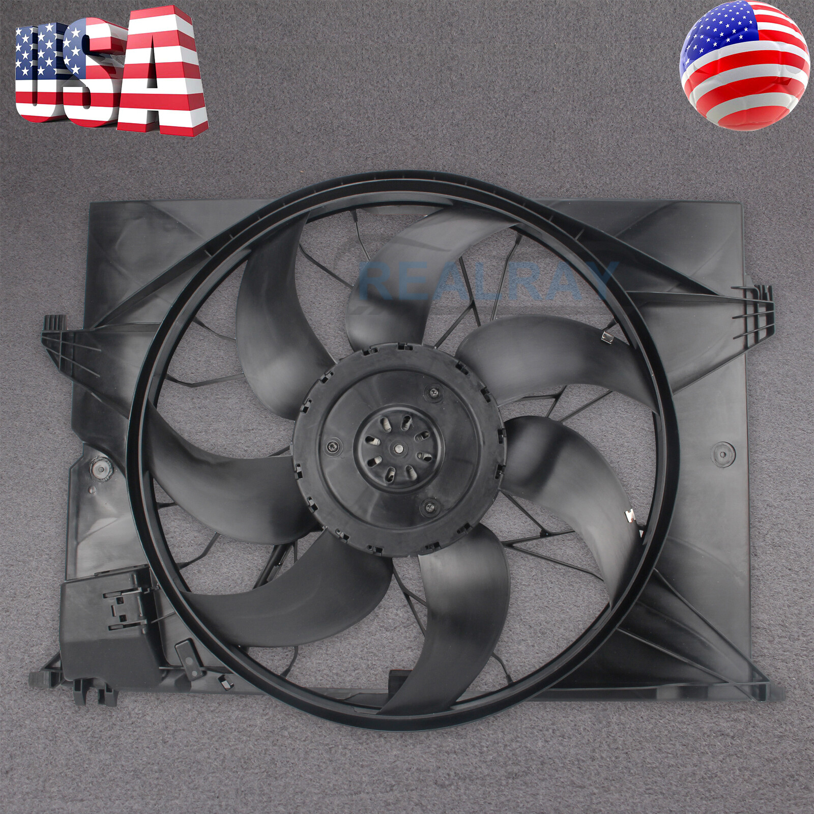 New Cooling Fan Assembly For Mercedes Benz W221 S350 S450 S550 Cl550 ...