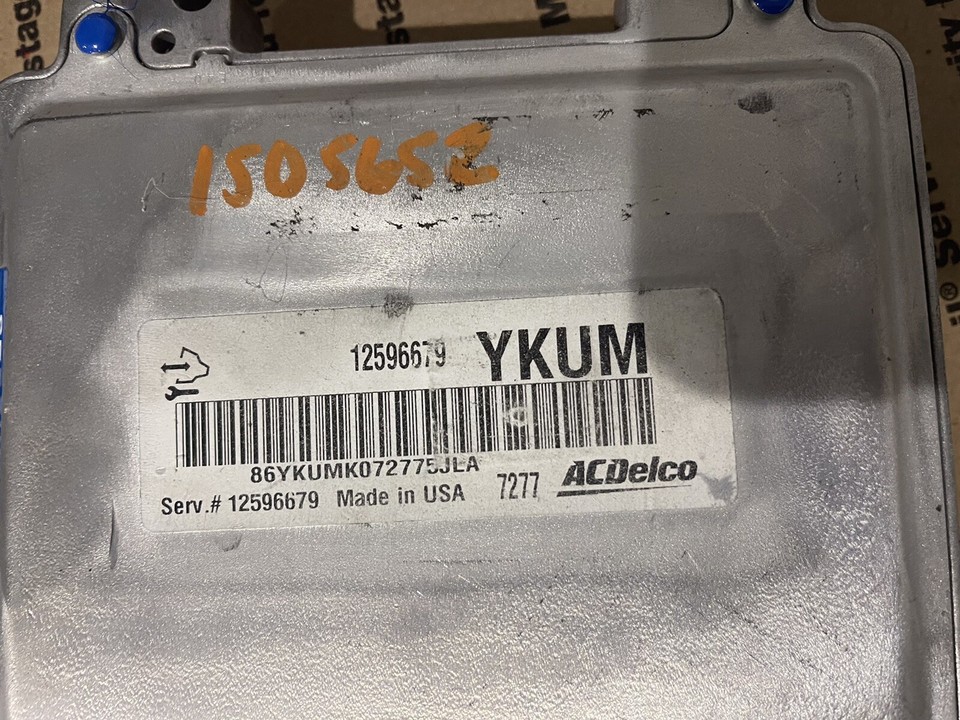 05 - 06 GM Engine Computer Control Module ECM PCM ECU E40 12596679 OEM ...