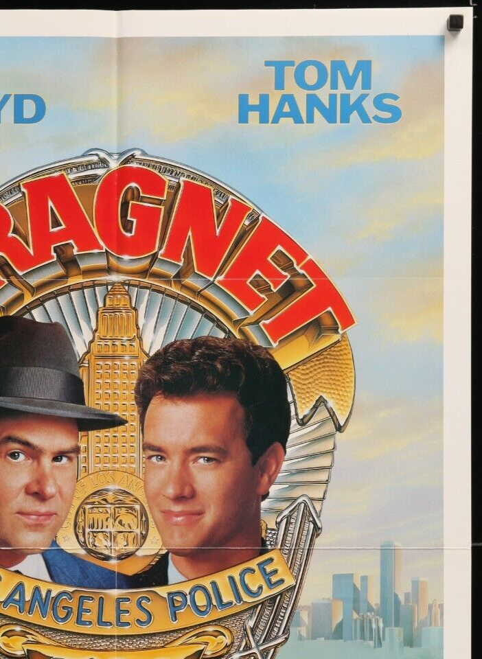 Dragnet (1987) - original movie poster - Dan Aykroyd - Tom Hanks | eBay