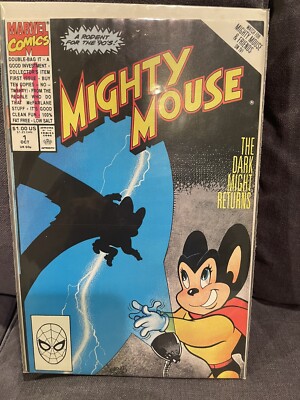 Mighty Mouse #1 The Dark Might Returns Marvel Comics 1990 | eBay