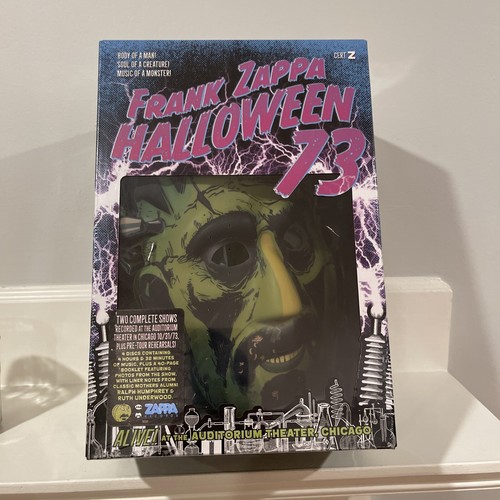 Halloween 73 Box Set by Frank Zappa - 4 CDs, Booklet, Mask, Gloves ...