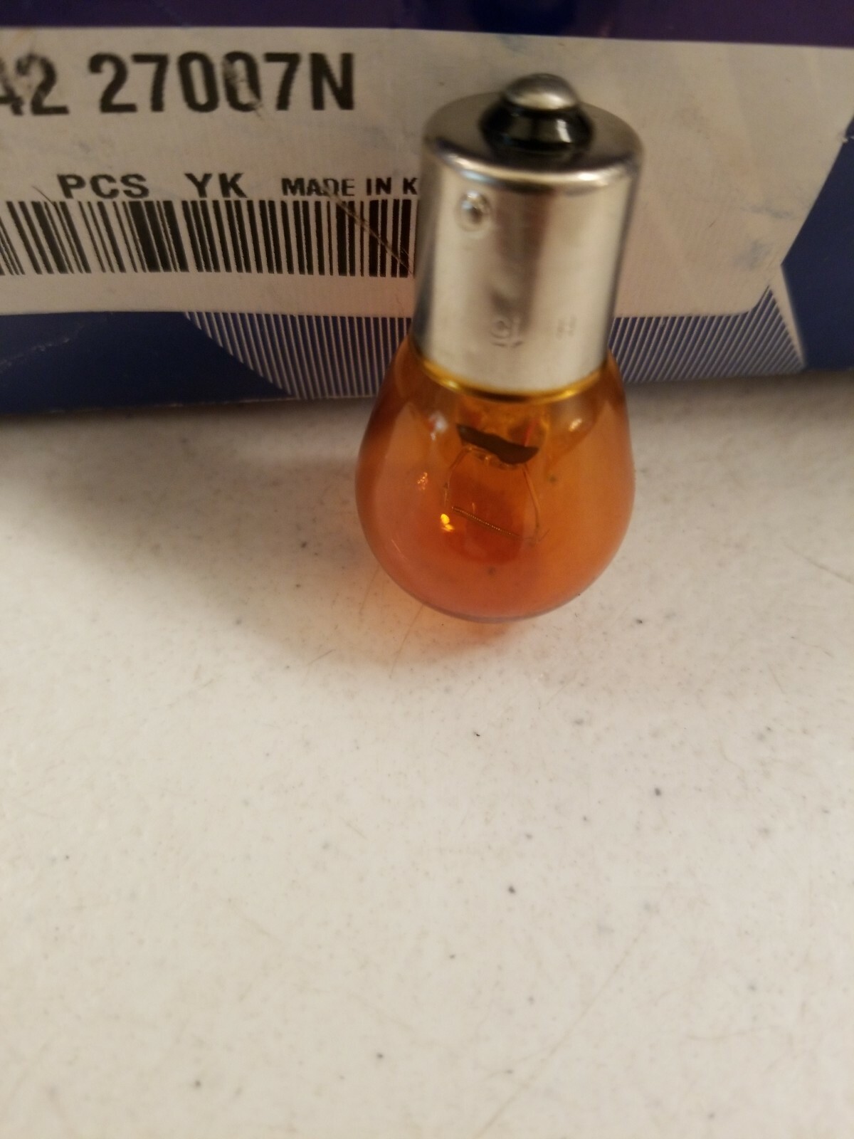 (1)Amber Turn Signal Bulb GENUINE KIA 1864227007N Fits Various 04-17 ...