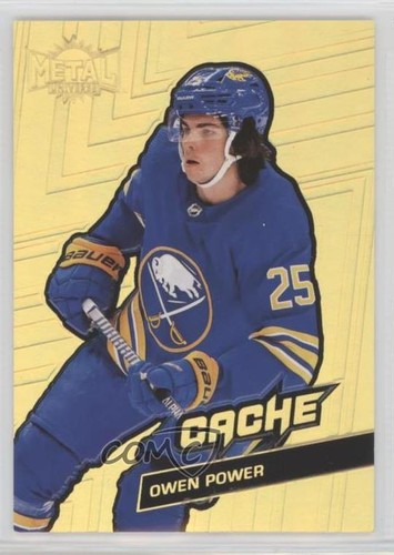2022-23 Skybox Metal Universe Cache Gold /50 Owen Power #C-47 Rookie RC ...