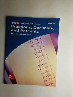 Corrective Mathematics Fractions, Decimals, and Percents, Additional ...