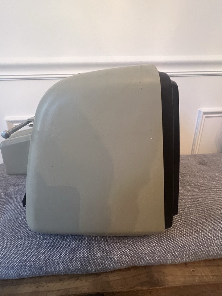 1980 Vintage GENERAL ELECTRIC Performance GE TV Retro White - Works ...