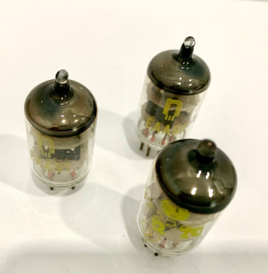 EAA91 6AL5 6Х2П RFT – Double Diode Vacuum Tubes – New – Lot of 29 pcs ...
