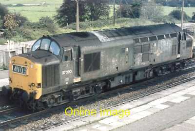 Railway Photo 6x4 Class 37 37230 BR Green Light Engine Severn Tunnel ...