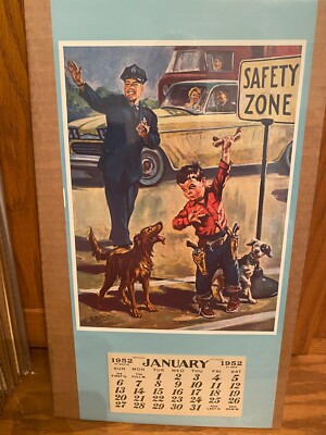 Vintage Unused 1929 Calendar Henry Hintermeister Art Lithograph NOS | eBay