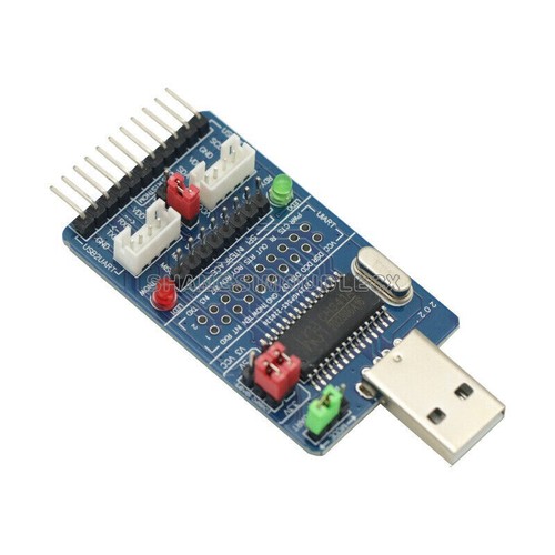 ALL IN 1 Multifunctional USB to SPI/I2C/IIC/UART/TTL/ISP Serial Adapter ...