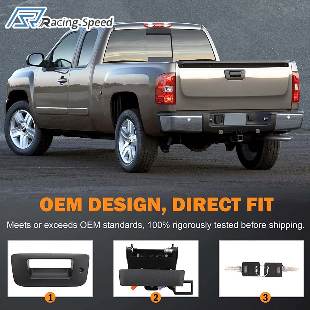Tailgate Lock Kit for Chevrolet Silverado GMC Sierra 2007 -2014 ...