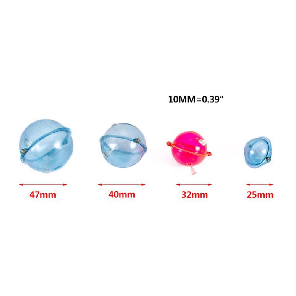 ABS Plastic Sea Fishing Fishing Float Balls Bubble Floats Tackle Water ...