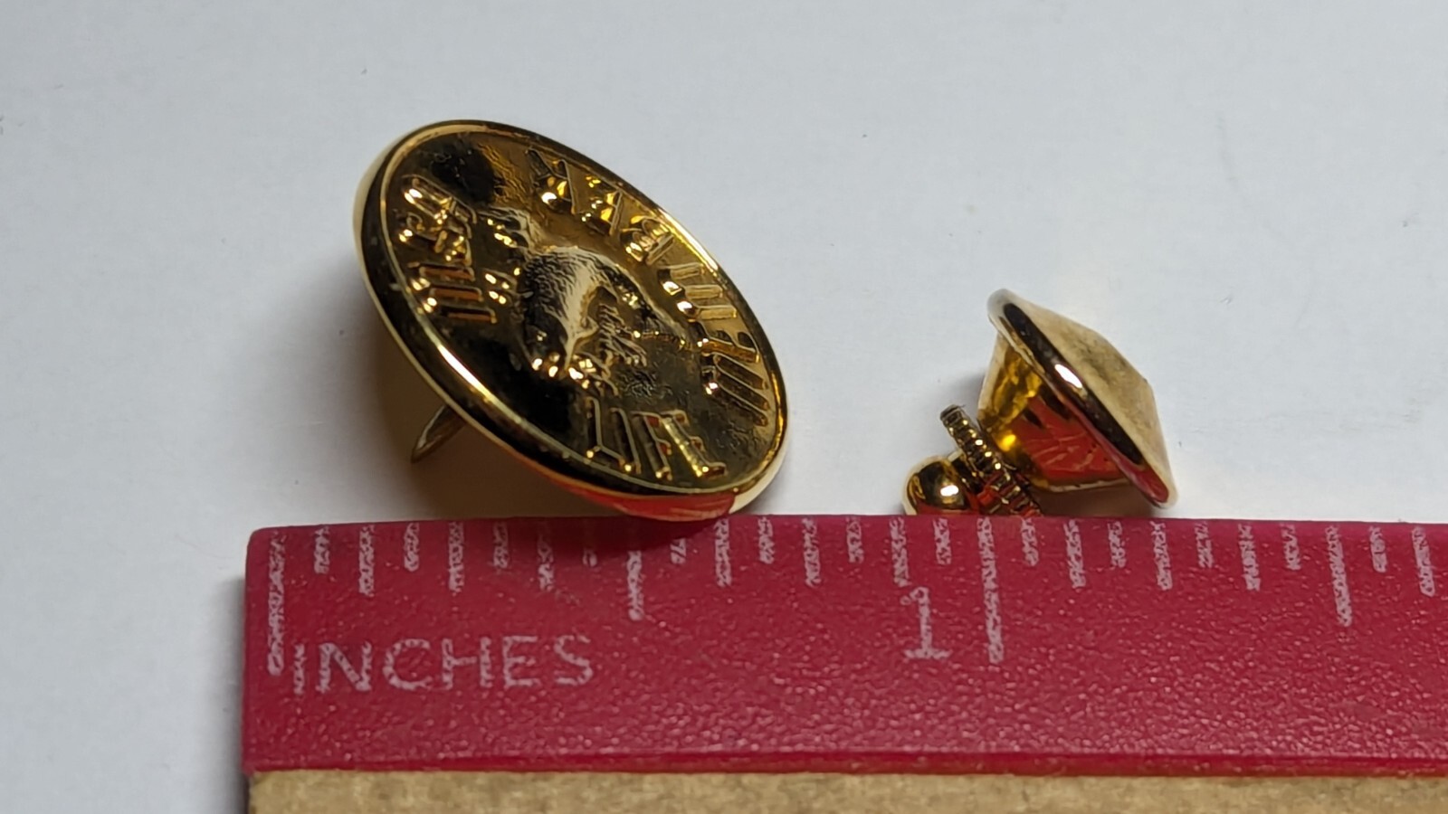 VINTAGE 10K YELLOW GOLD MSA LIFE MEMBER PIN MIRAMICHI SALMON ...
