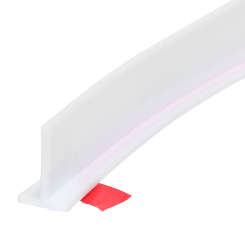 118 Inch Collapsible Shower Barrier Stopper T-Shape Water Splash Guard ...