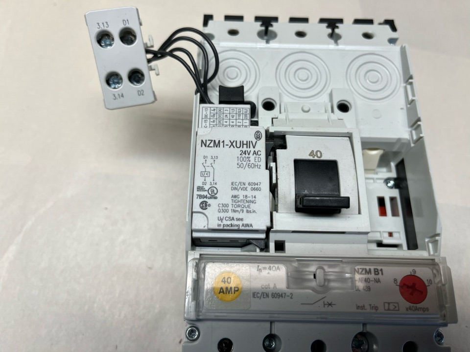 Moeller NZMB1-A Circuit Breaker NZMB1 NZM1-XUHIV (DE) | eBay
