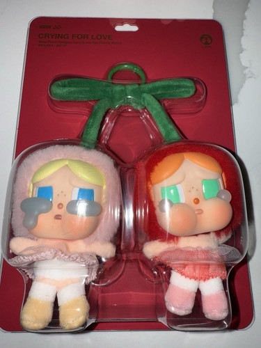 Pop Mart Cry Baby Vinyl Cherry Pendant 100% Authentic | eBay