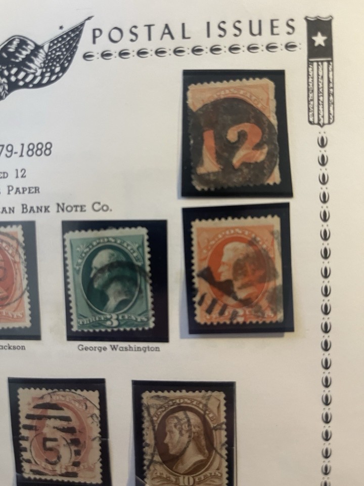 US Stamp Issues of 1879 Used Nice Cancels 1-30 Cents | eBay