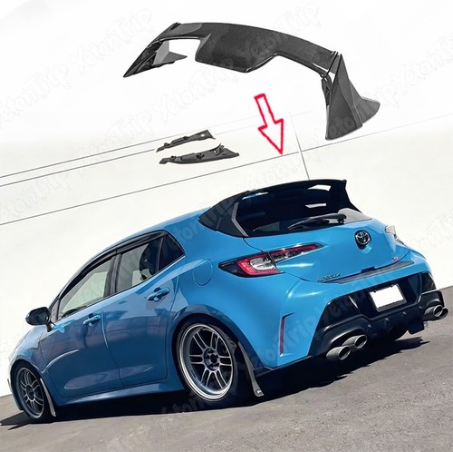 Carbon Rear Spoiler Wing GRMN Style For Toyota 23-25 GR Corolla Circuit ...