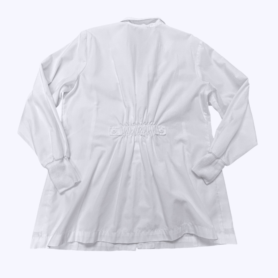 Cherokee Style 1302 White Lab Coat Medical Professional Workwear Size M ...