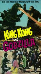 King Kong Vs. Godzilla (VHS) for sale online | eBay