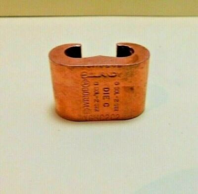 BURNDY YGHC2C2/ 279112 6SOL- 2STR DIE C SHAPE, TAP CONNECTOR | eBay