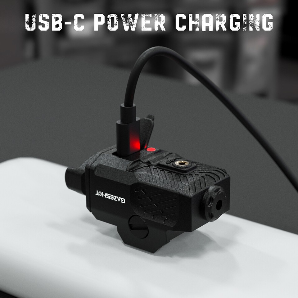 GAZESHOT Blue Laser Sight for Pistol Glock Handgun Picatinny Rail Blue ...