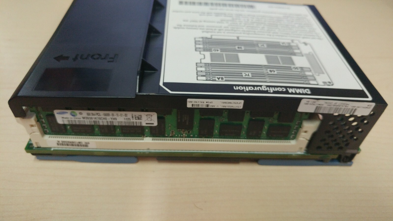 4 X HP Memory Riser Card 8 Dimm Slot For Proliant Dl580 G7 595852-002 ...