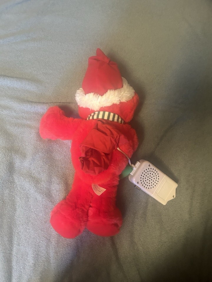Holiday Christmas Elmo 2000 Prototype Sample Plush With Programmable ...