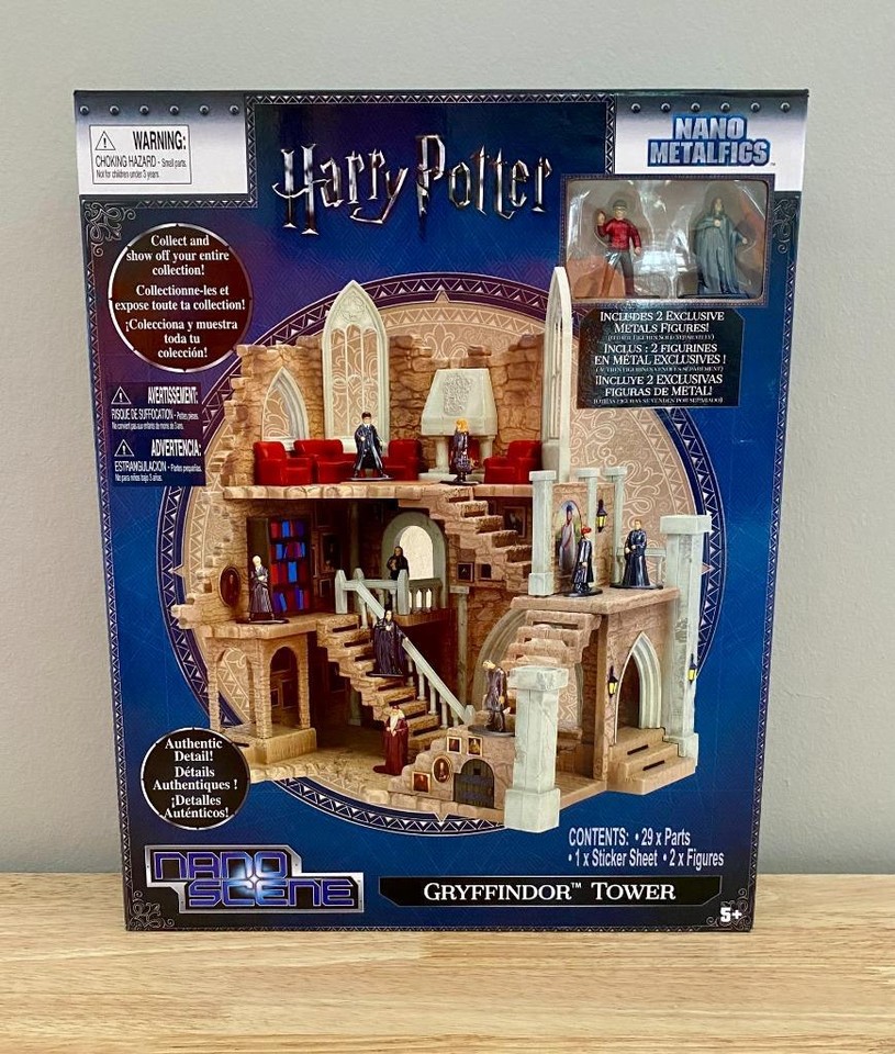 Harry Potter Gryffindor Tower Nano Metalfigs Scene Jada Toys | eBay