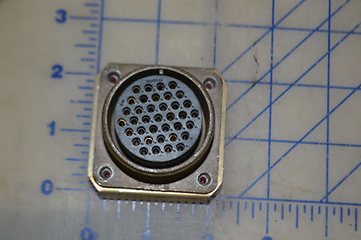 ' connector receptacle military issue electrical USA made 37 pin ITT ...