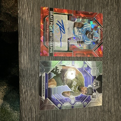 Tavius Robinson Red Ice Autograph Card And 2 Other Cards | eBay