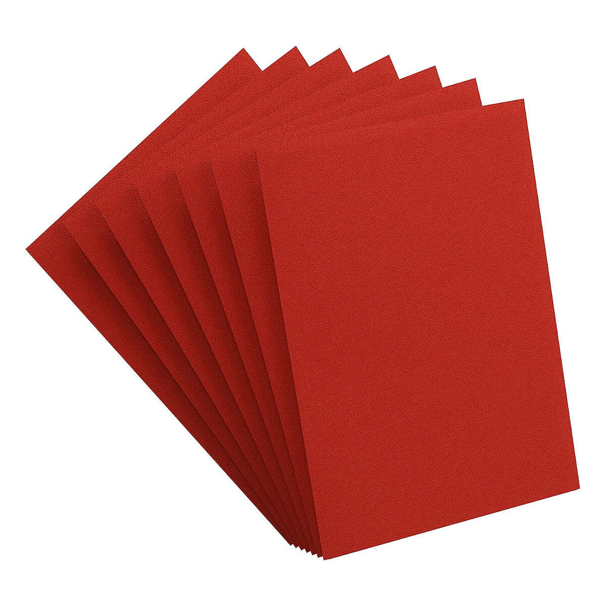 Gamegenic Prime Card Sleeves Red (66mm x 91mm) (100 Sleeves Per Pack ...