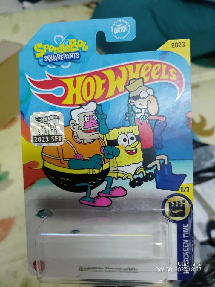 Custom Display Card – Spongebob Invisible Boatmobile (Not Official HW ...