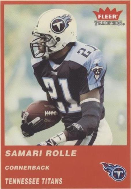 2004 Fleer Tradition - Samari Rolle #286 for sale online | eBay