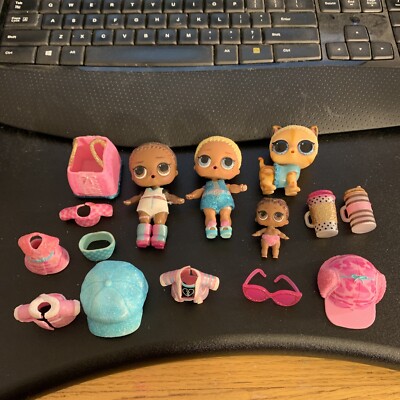 LOL Surprise Doll FAMILY SET SECRET AGENT BABY KITTY LIL SECRET AGENT ...