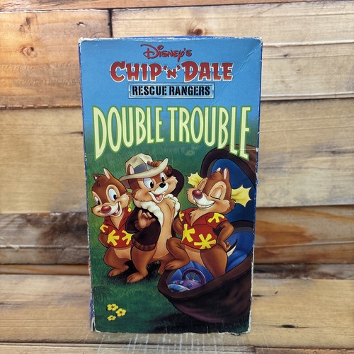Chip N Dale Rescue Rangers Double Trouble VHS Tape Used Disney | eBay