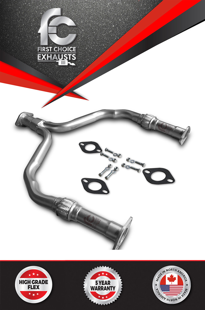 Fits 2009 2010 2011 2012 2013 Infiniti G37 Front Flex Y Pipe 3.7 AWD ...