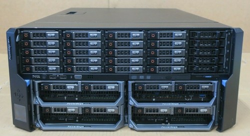 Dell PowerEdge VRTX Chassis 18TB Storage M640 2x Silver 4110 3x M620 E5 ...