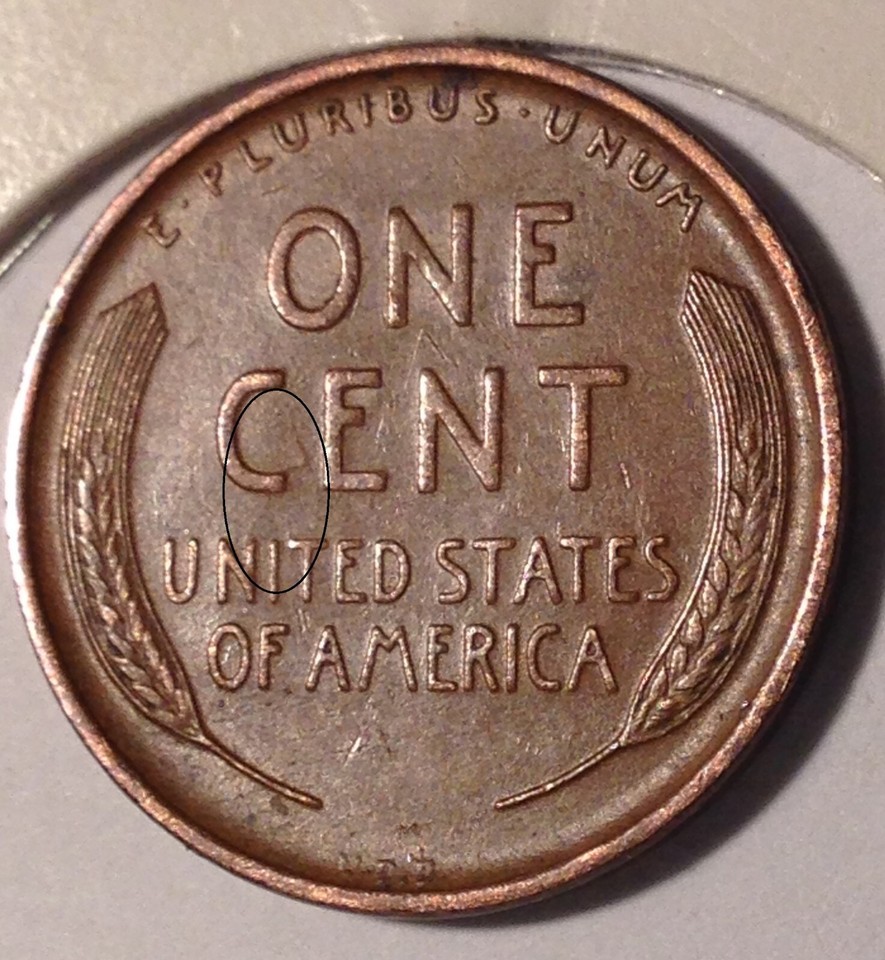 1909 VDB RARE LINCOLN ERROR FS-1102 DDO-002 STAGE "C" W/DIE CLASH REV ...