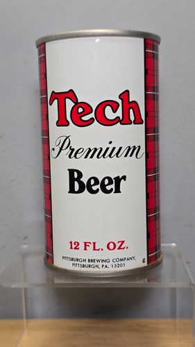 Vintage Tech Premium Beer Can Pittsburgh Brewing Pull Tab Top 12oz PA ...