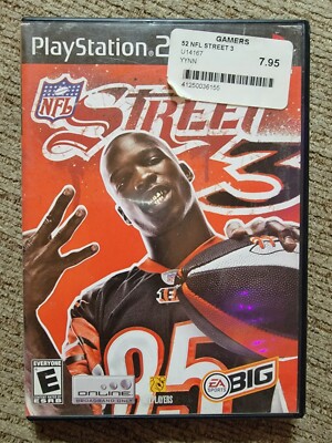 NFL Street 3 (PlayStation 2, 2006) PS2 Complete Football TESTED WORKING ...